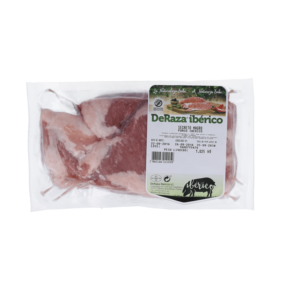 Secretos Magro Ibérico Congelados (kg) | Compre no 360hyper | 360hyper ...