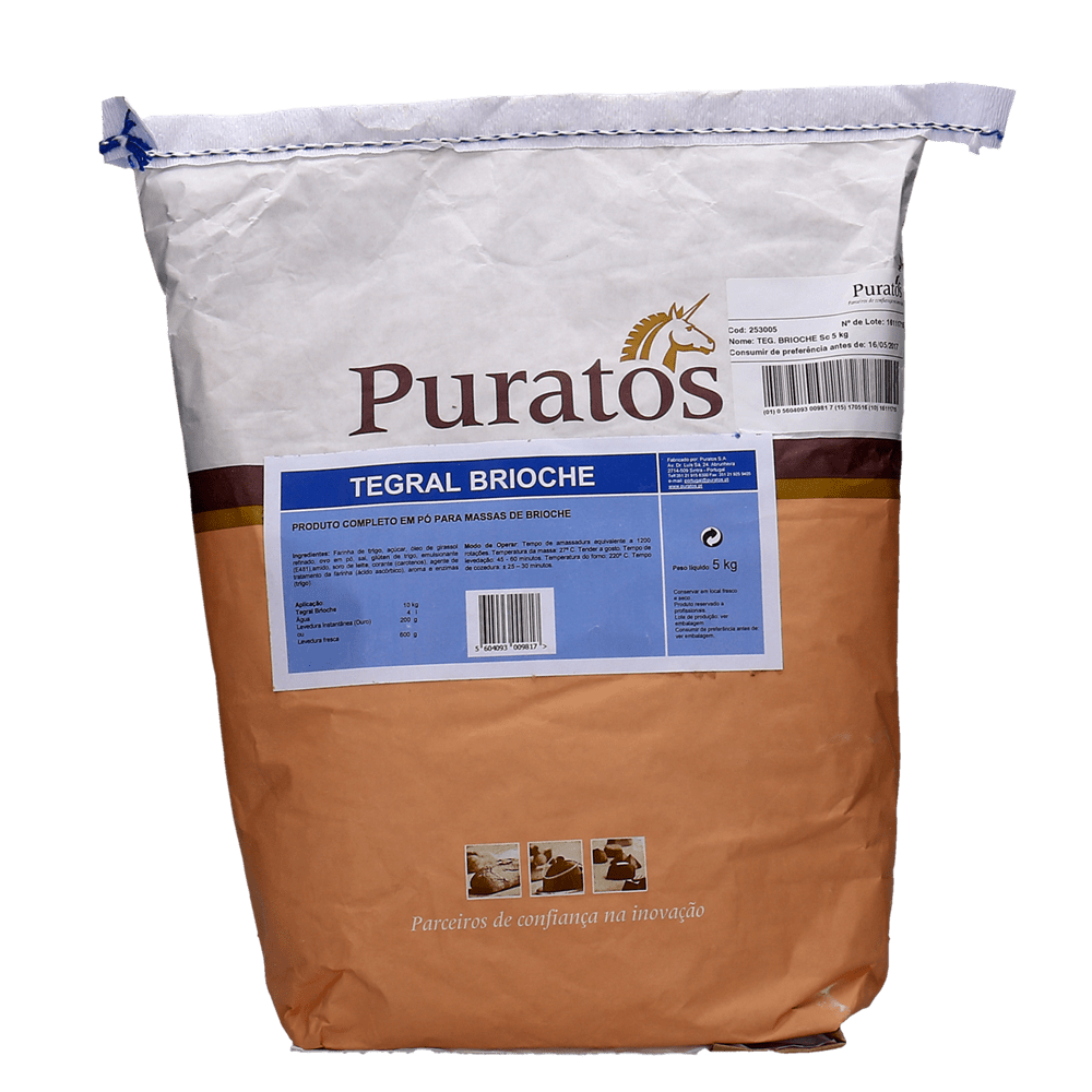 Tegral Brioche PURATOS 5kg | Compre no 360hyper | 360hyper - O Seu ...