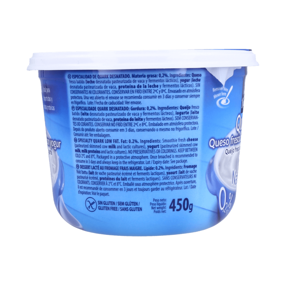 Quark Natural FLOR DE BURGOS 450g | Compre no 360hyper | 360hyper - O ...