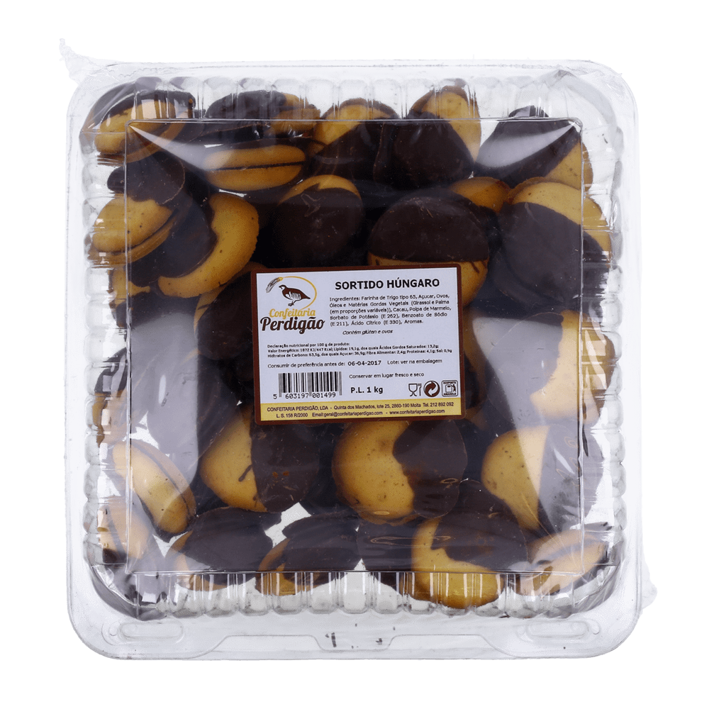 Bolos Sortidos Húngaro CONFEITARIA PERDIGÃO 1kg | Compre no 360hyper ...