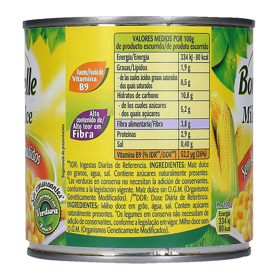 Milho Tenro Doce BONDUELLE 300g | Compre no 360hyper | 360hyper - O Seu Supermercado Online