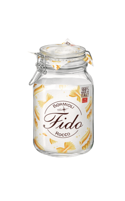 Fido Transparente Frasco BORMIOLLI 1L | Compre no 360hyper | 360hyper ...